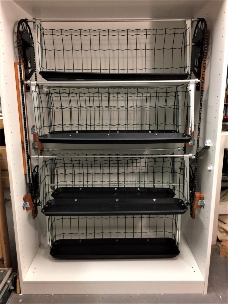 Paternoster storage system - Remap - Custom Made Equipment for Disabled ...