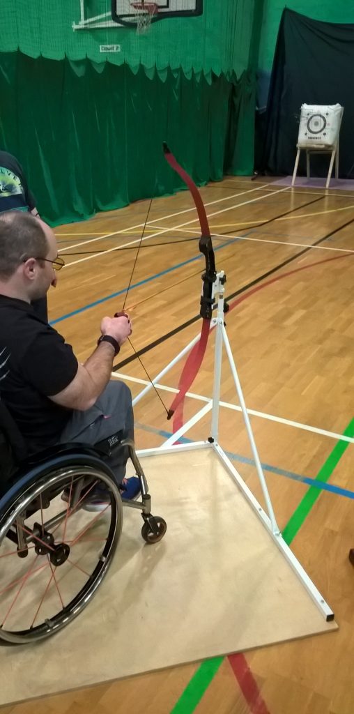 Bow stand for one handed archery project - Remap - Custom Made ...