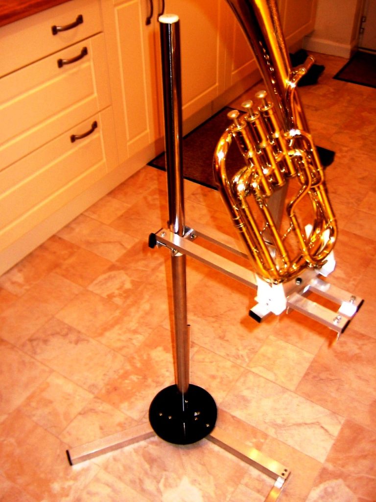 Tenor horn support - REMAP