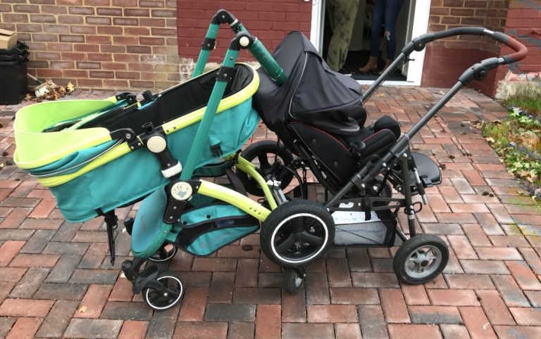 Tandem buggy - REMAP - Custom made equipment for disabled people
