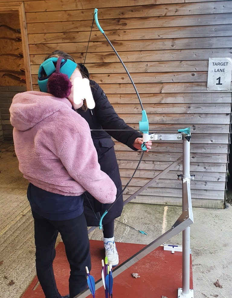 Archery bow stand for wheechair and standing users - REMAP - Custom ...