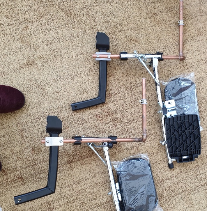 Leg Supports for Rollz Motion wheelchair - REMAP - Custom made ...