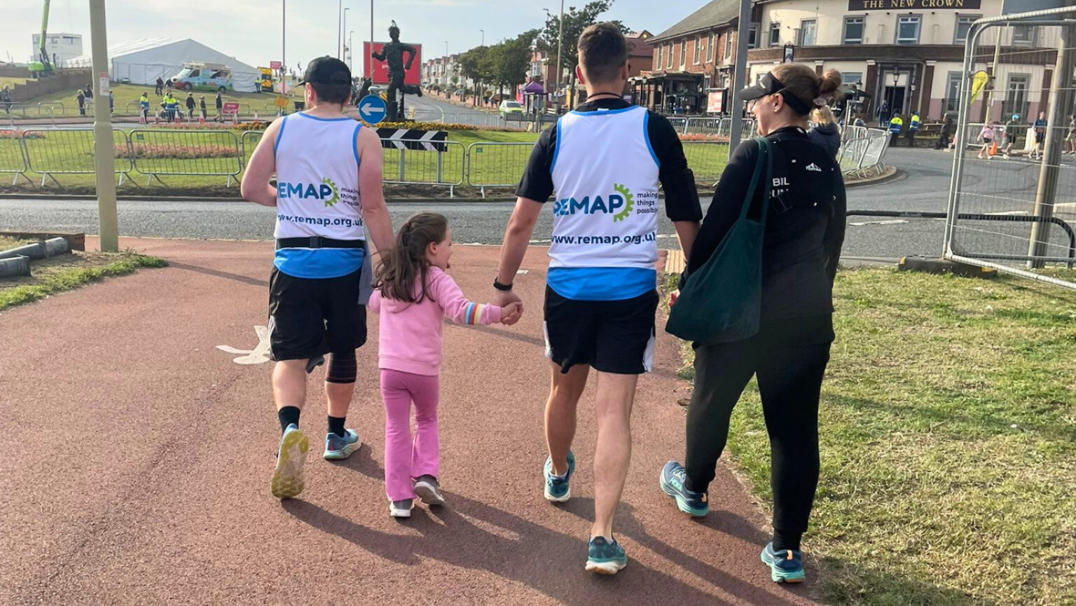 Brothers in Action: Team REMAP at the Great North Run - REMAP